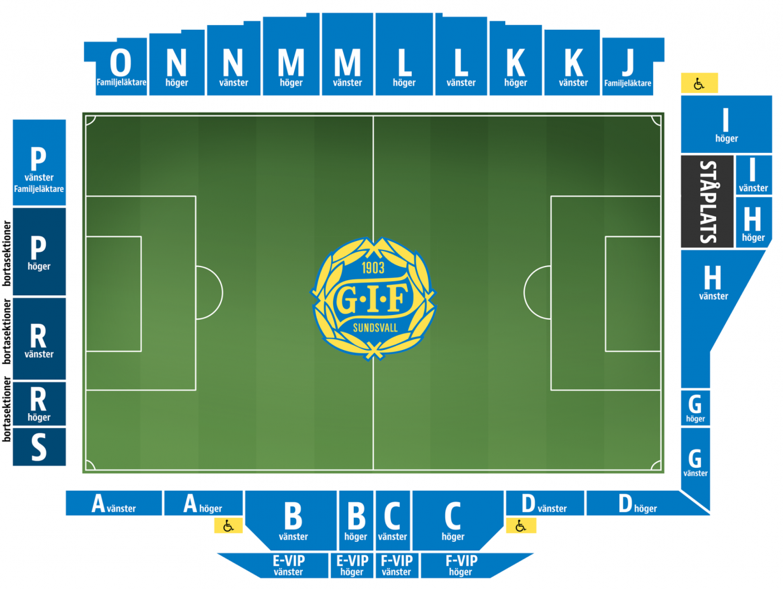 Bortareseinfo GIF Sundsvall | IFK Göteborg – Hela stadens lag