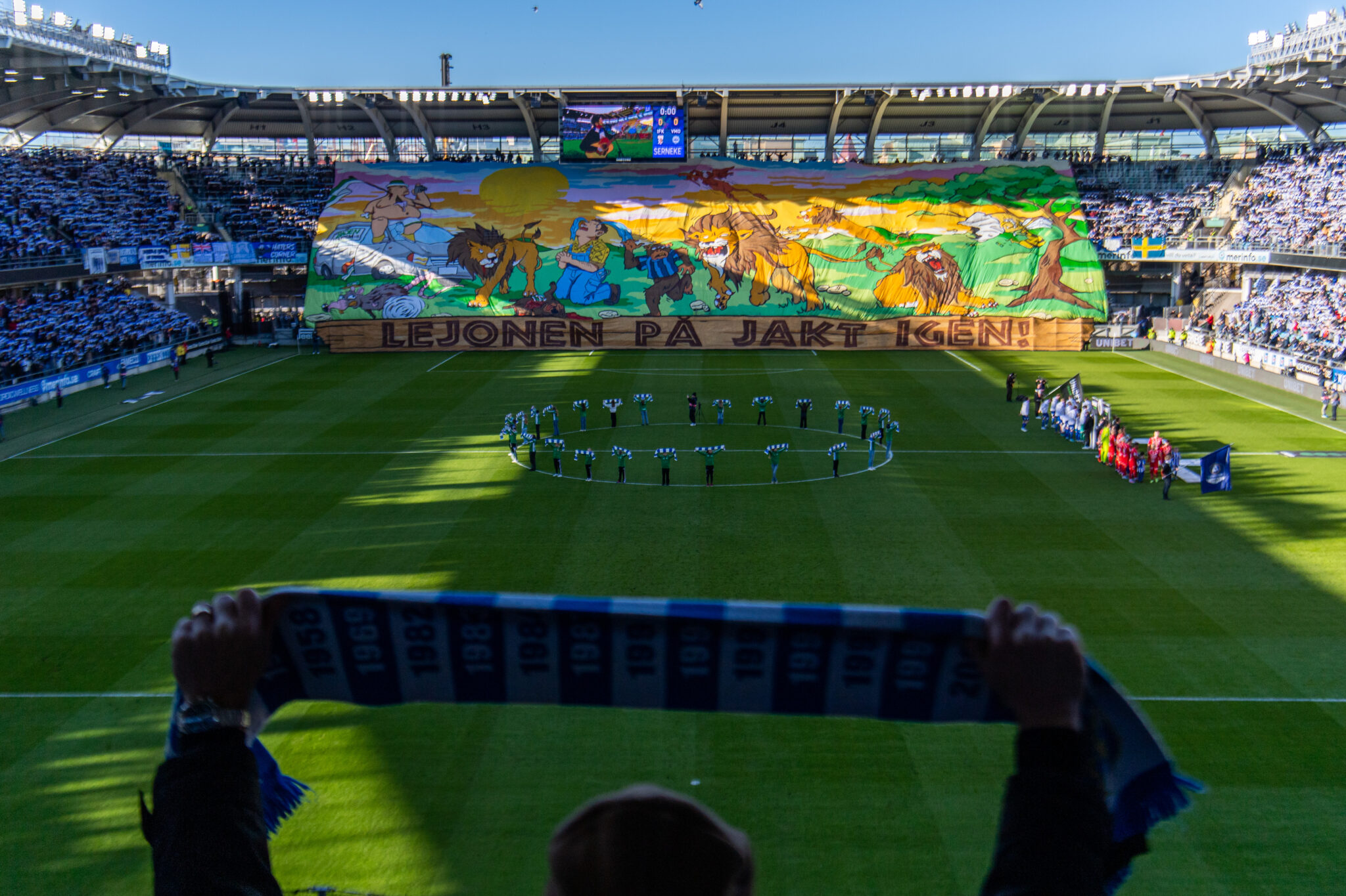 Fantastiskt tifo! | IFK Göteborg – Hela stadens lag